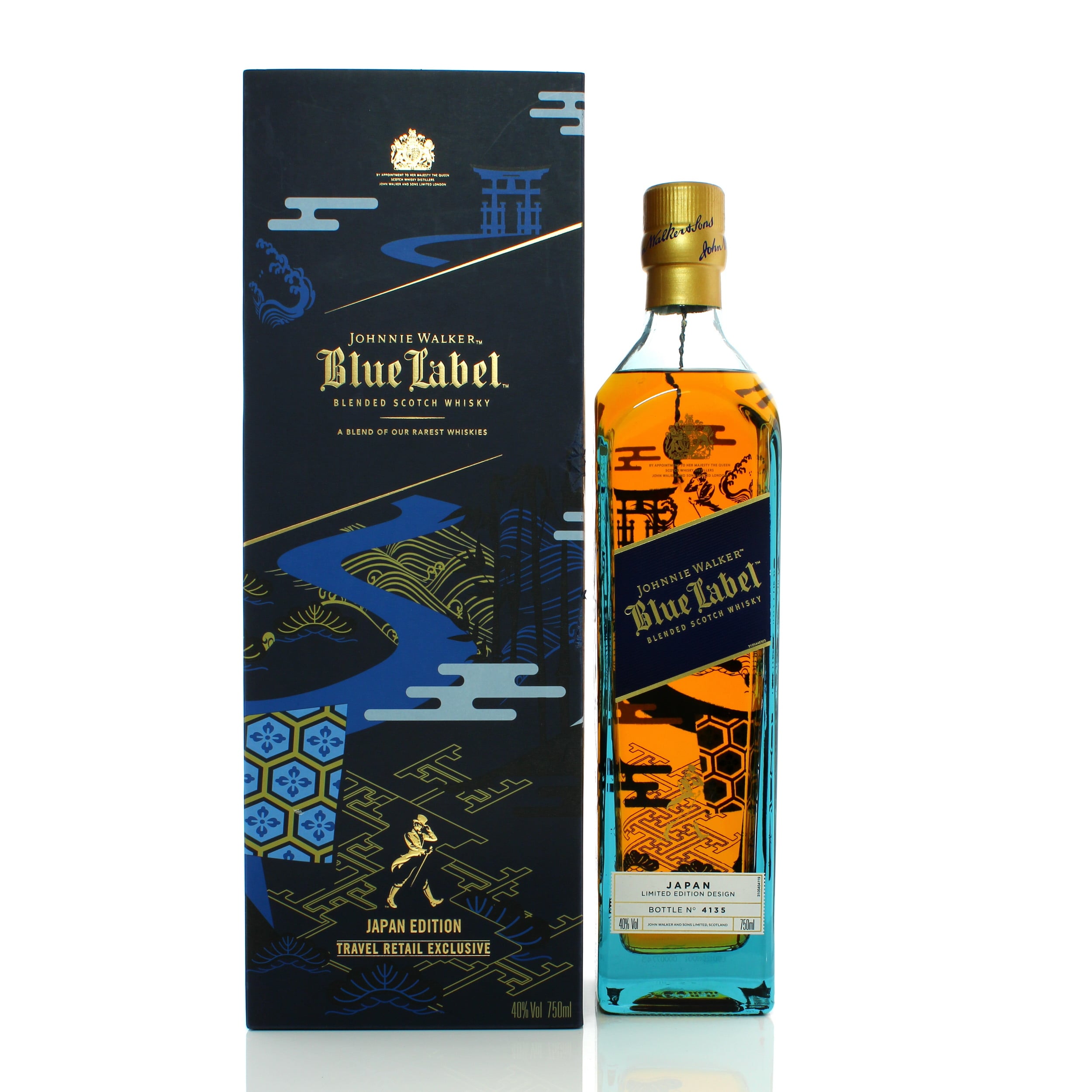 Johnnie Walker Blue Label Japan Edition - Travel Retail Exclusive ...
