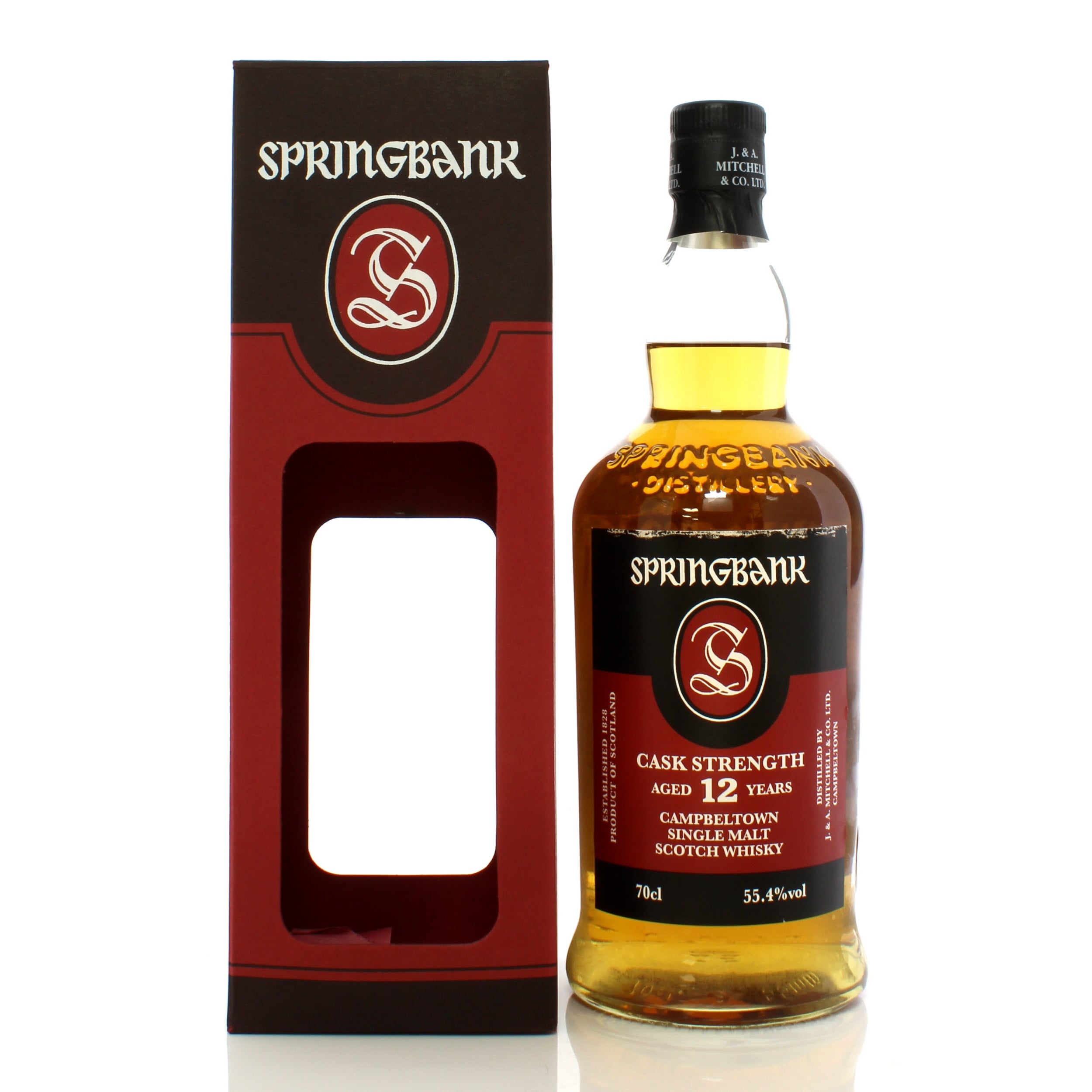 Springbank 12 Year Old Cask Strength Auction A62749 | The Whisky Shop ...