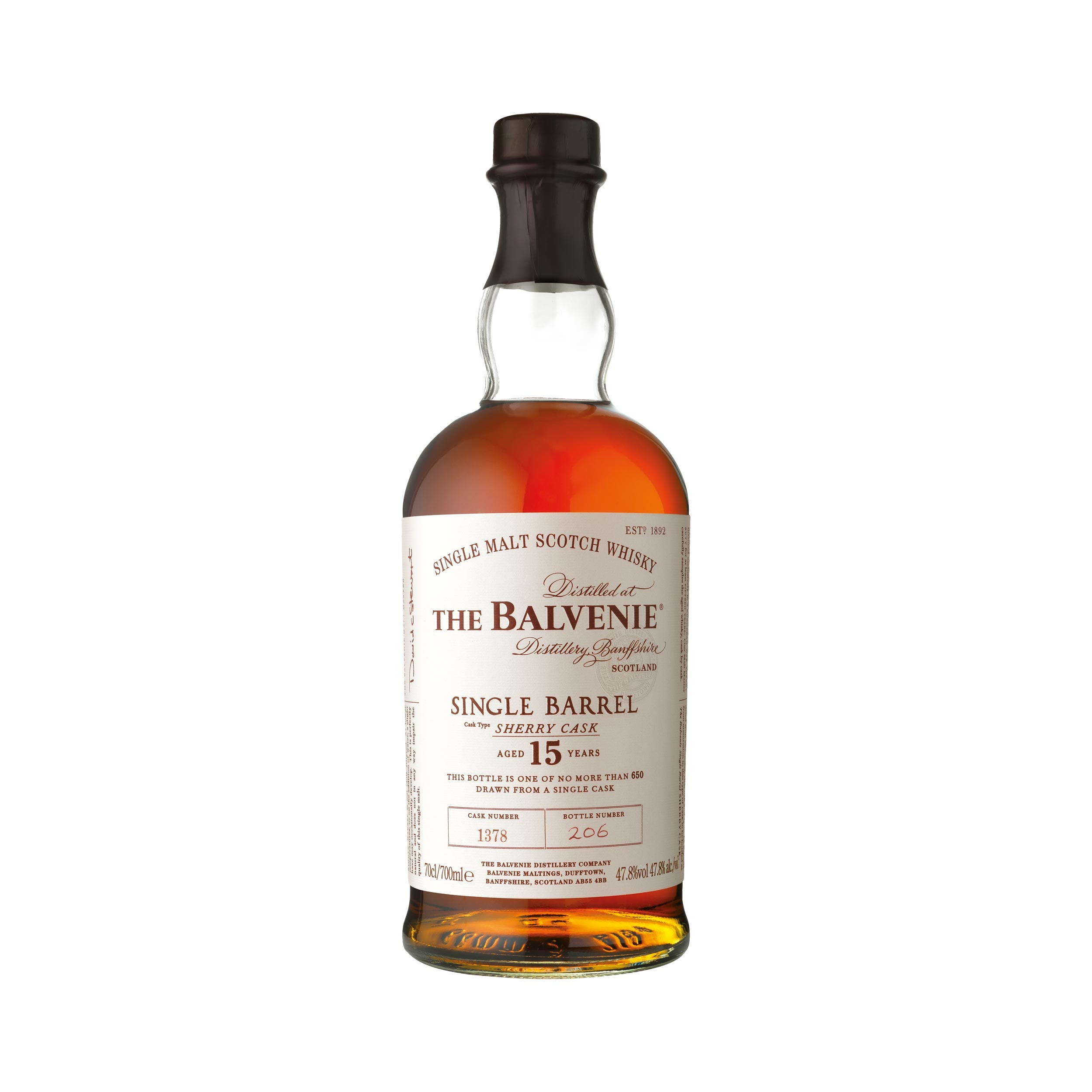 Balvenie 15 Year Old Single Barrel Sherry Cask | The Whisky Shop