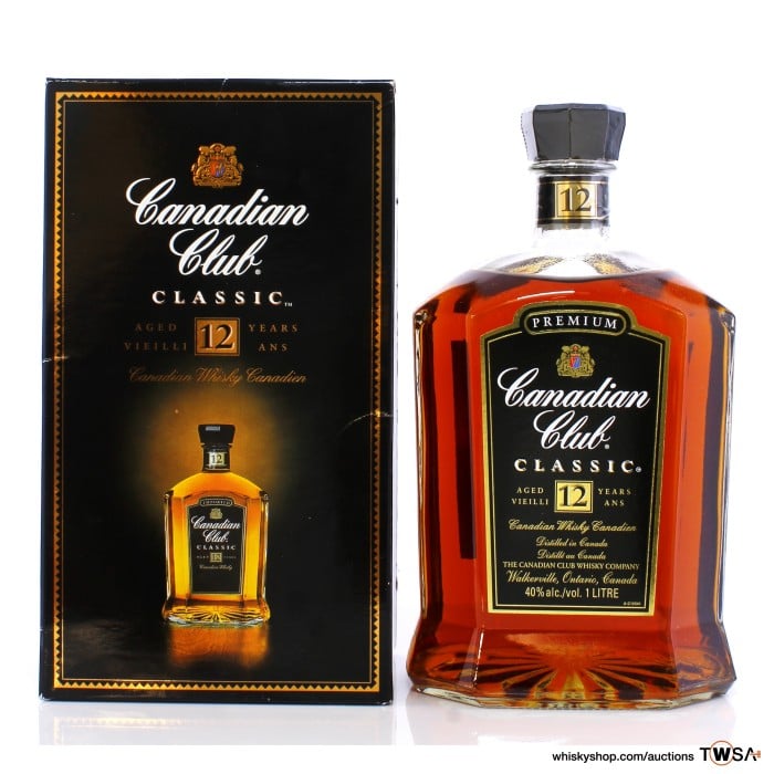 Canadian Club 12 Year Old Classic Auction A53008 | The Whisky Shop Auctions