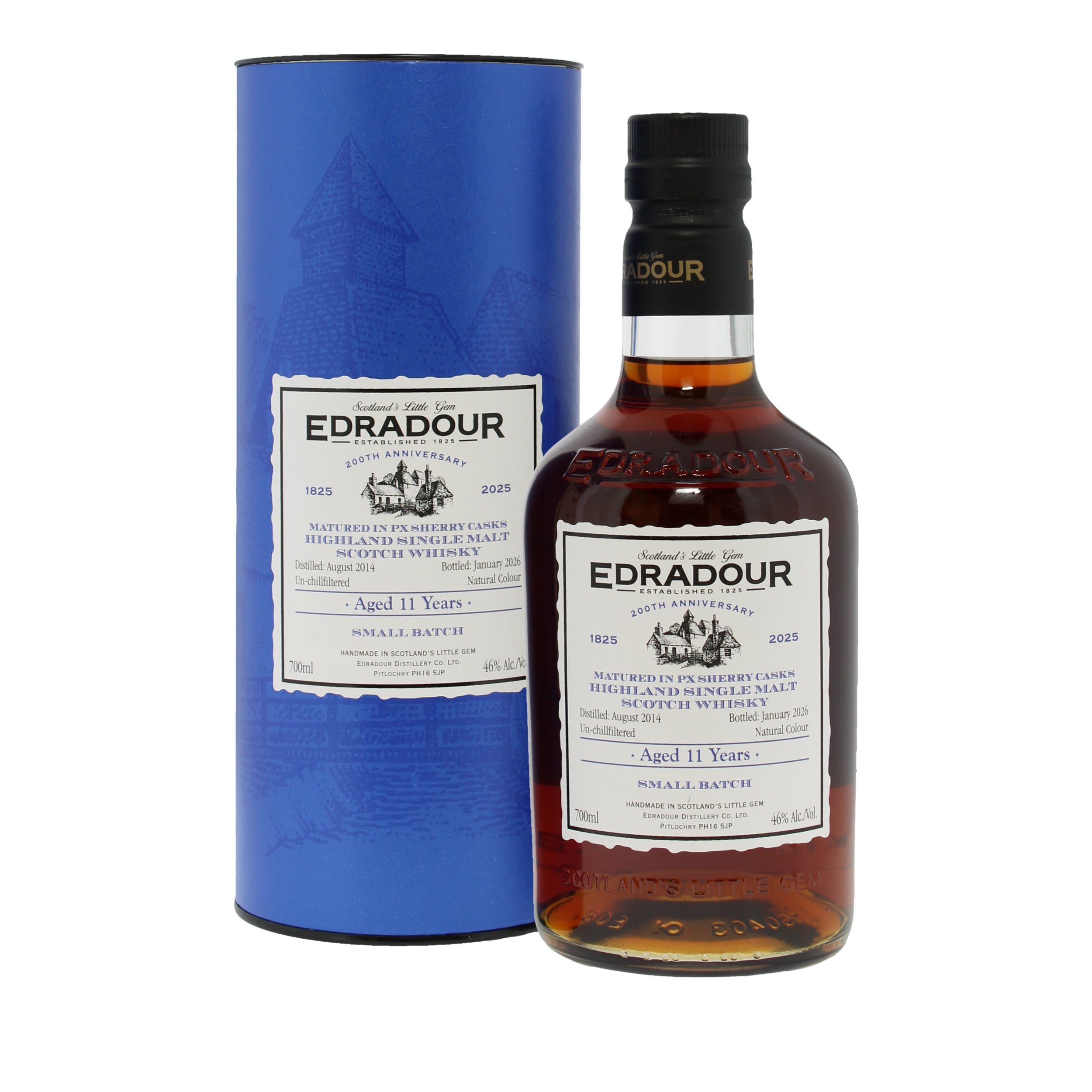 Edradour 2014 11 Year Old PX Sherry Cask Limited Edition Single Cask ...