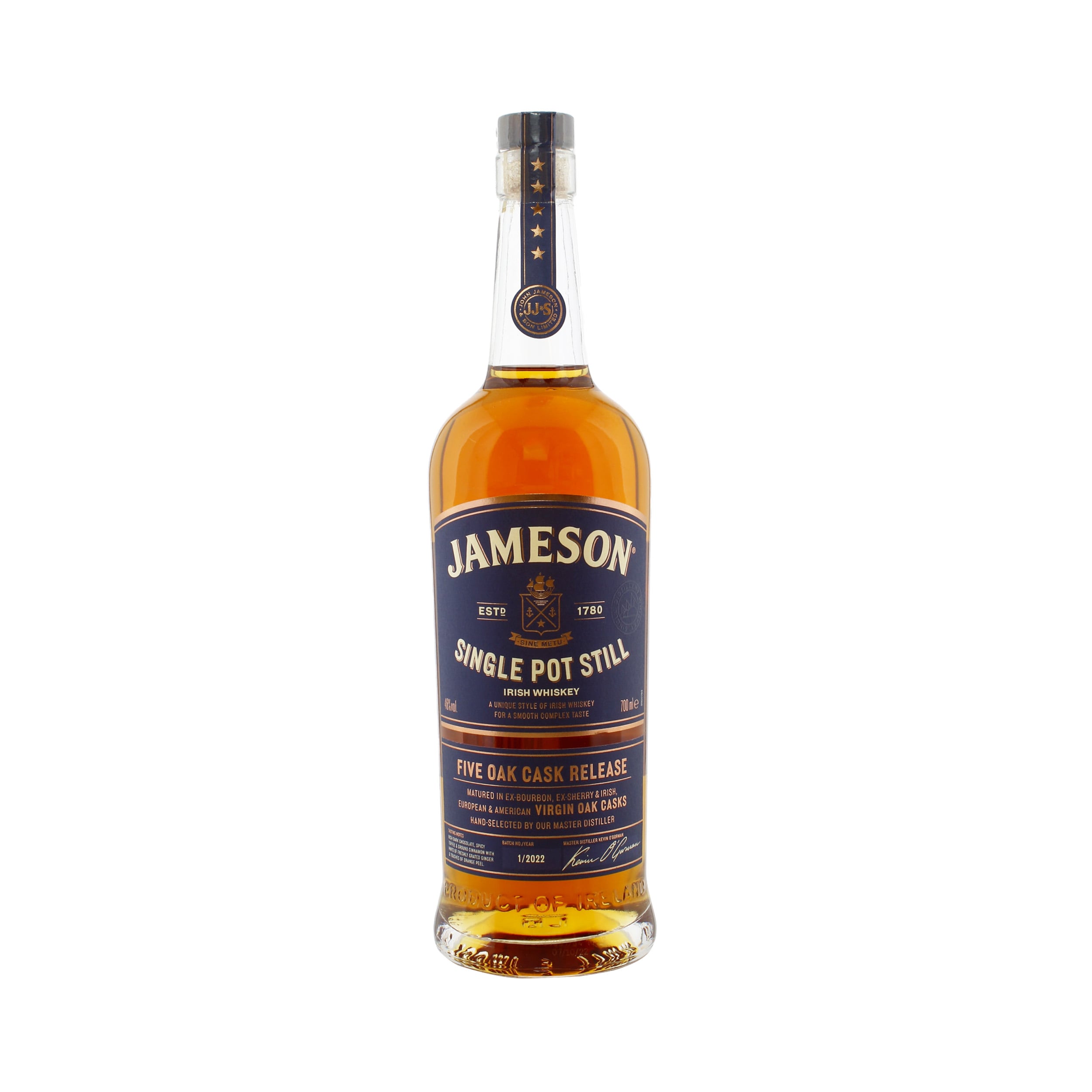 Jameson Single Pot Still 70cl | The Whisky Shop