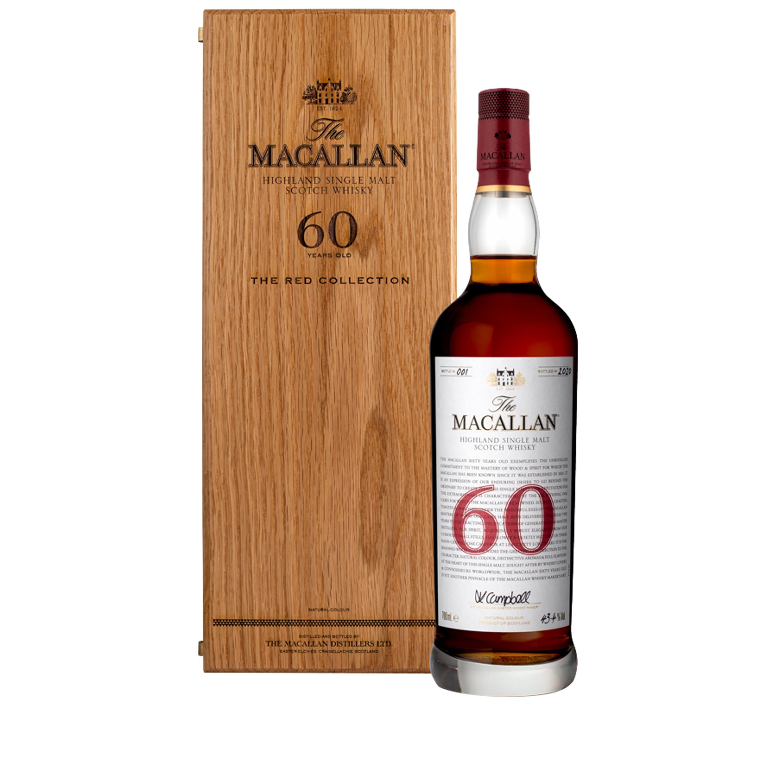 Macallan 60 Year Old Red Collection | The Whisky Shop