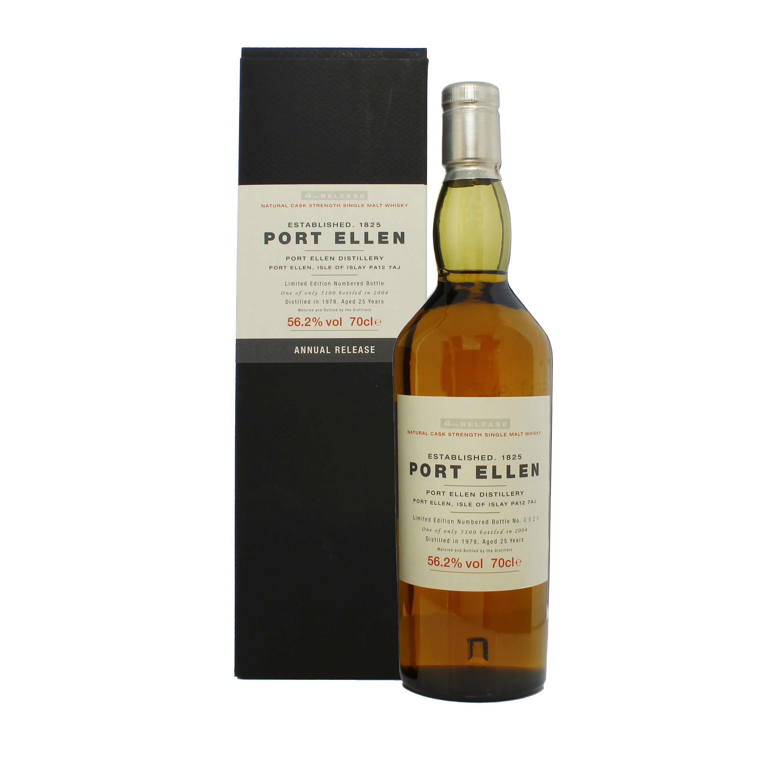 The Golden Draw: Port Ellen 1978 25 Year Old 4th Annual Release Limited ...