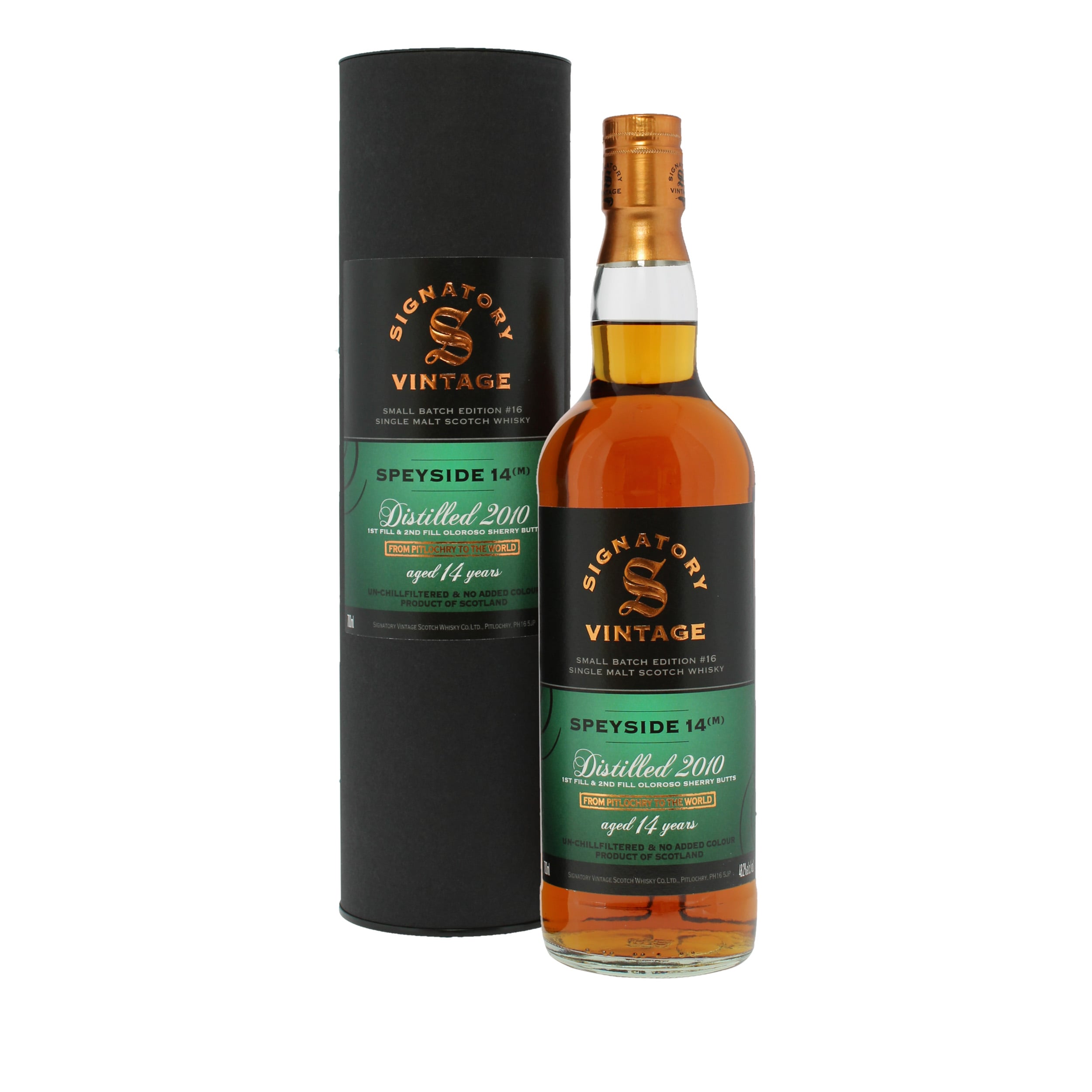 Signatory Vintage Speyside (M) 2010 14 Year Old Small Batch #16 | The Whisky Shop