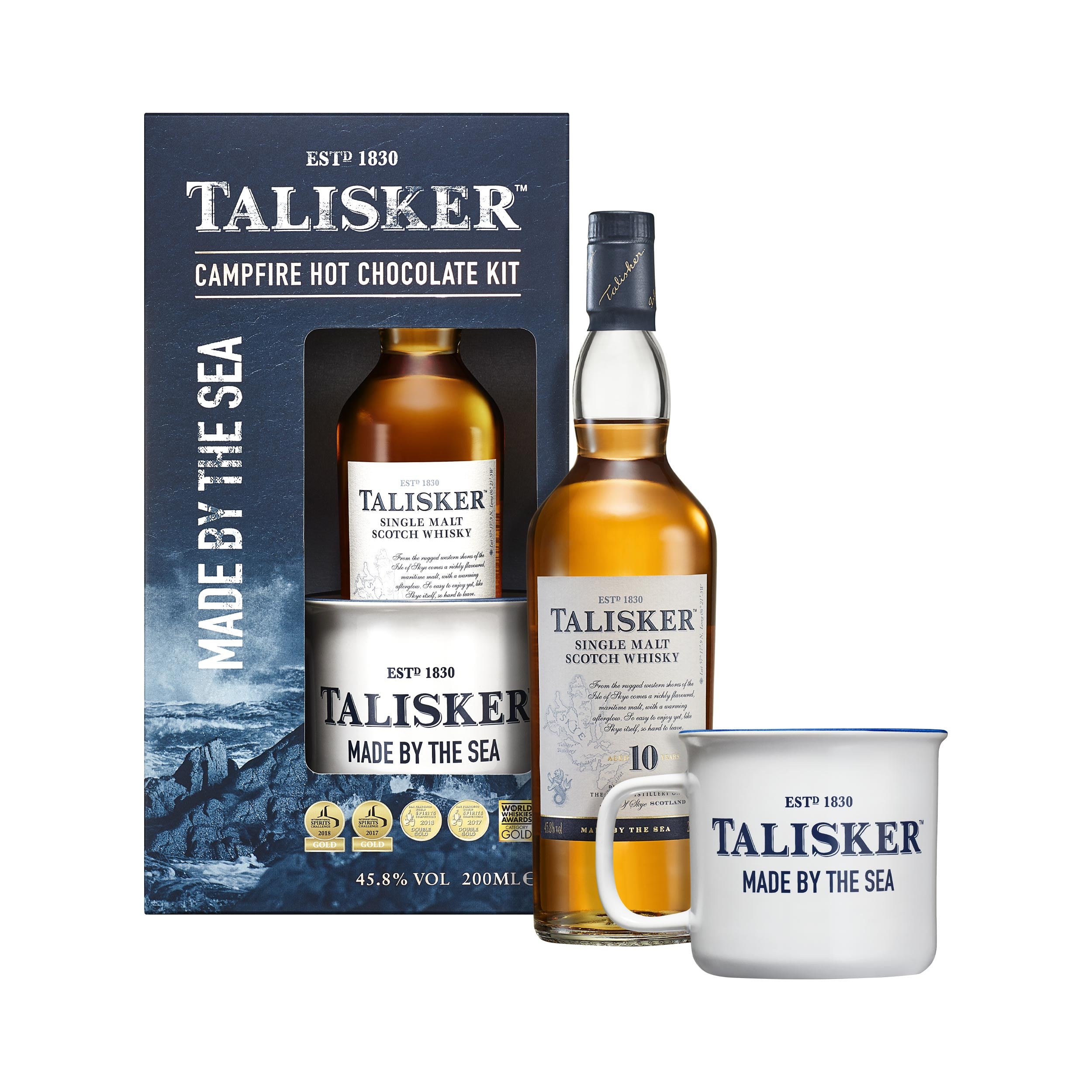 Talisker 10 Year Old 20cl Hot Chocolate Gift Set | The Whisky Shop