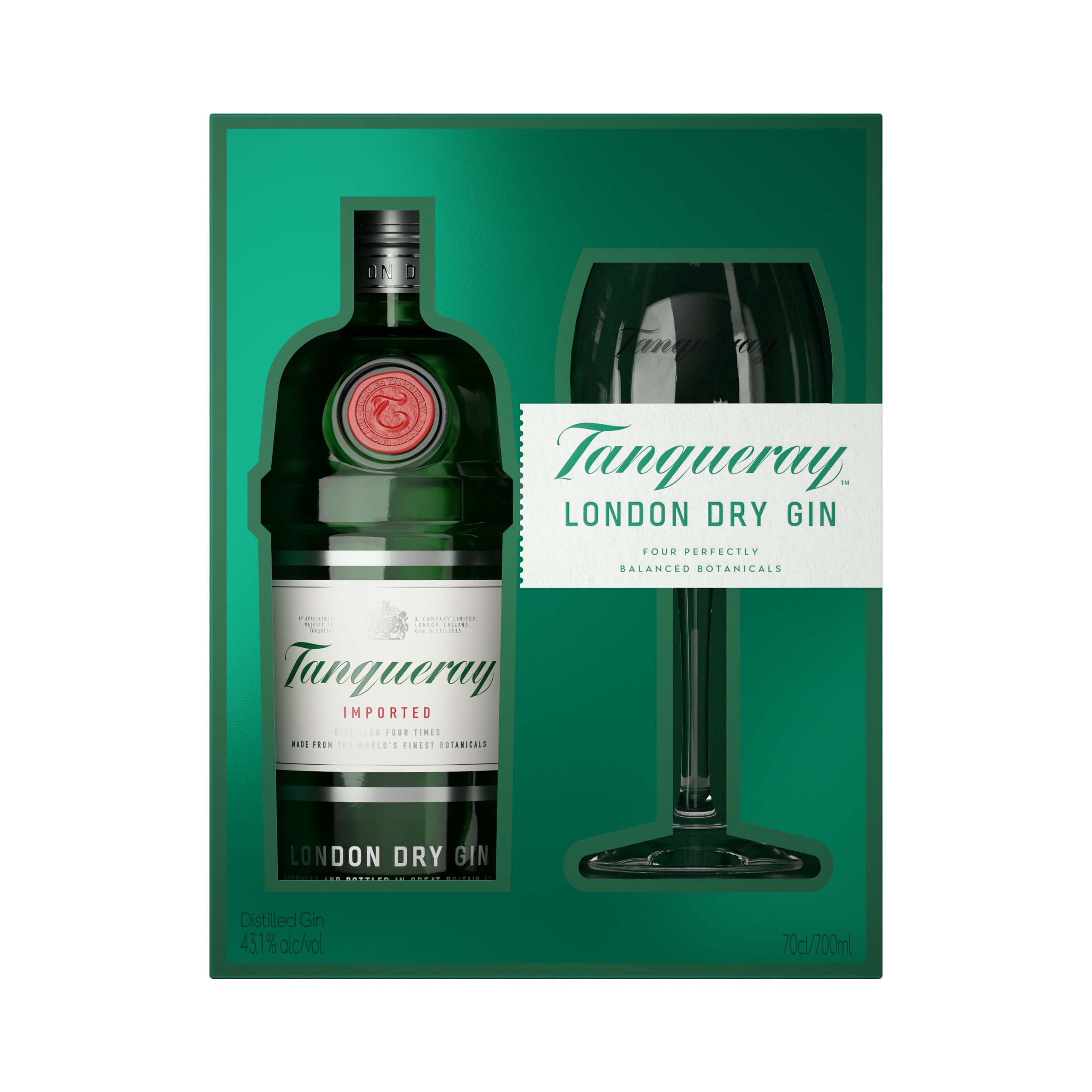 Tanqueray London Dry Gin Copa Glass Pack | The Whisky Shop