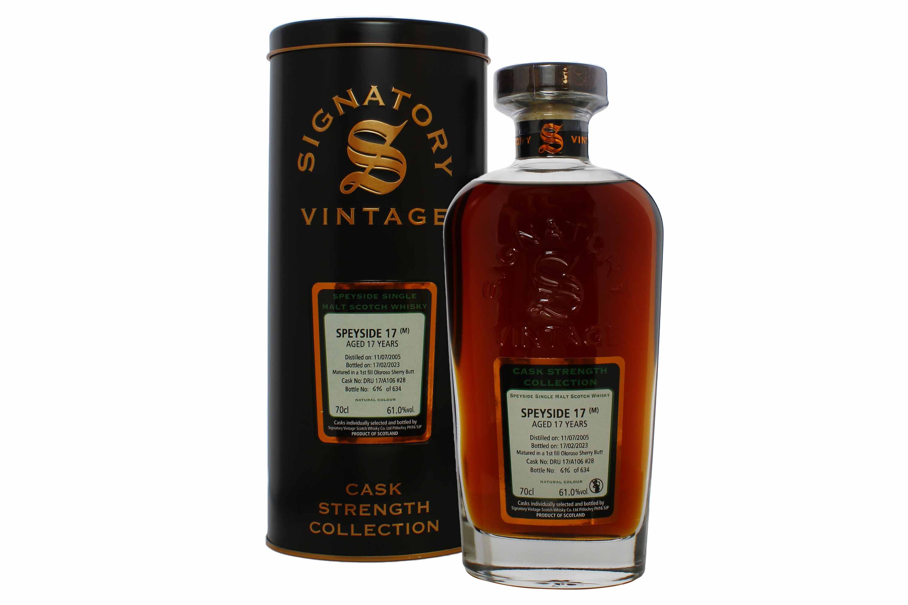 24h W Club Ballot: Signatory Vintage Secret Speyside #28